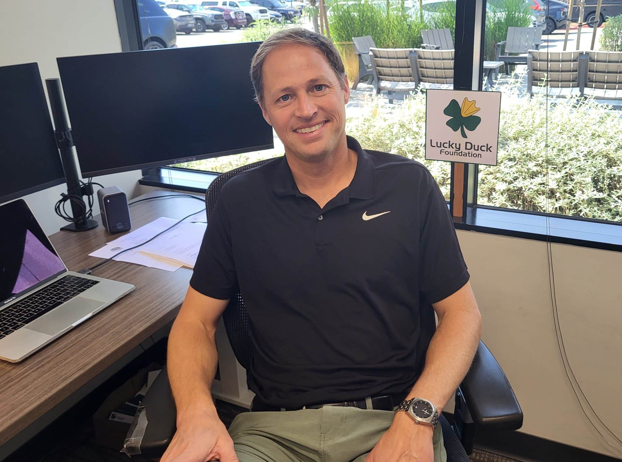 NONPROFIT VOICES: The Lucky Duck Foundation's Publicity Shy Point Man