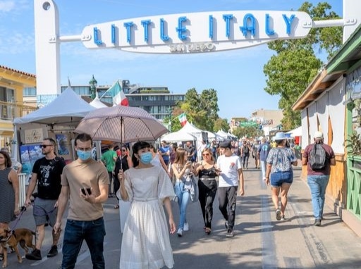 The Little Italy Neighborhood Sign Will Be Coming Down For Repairs